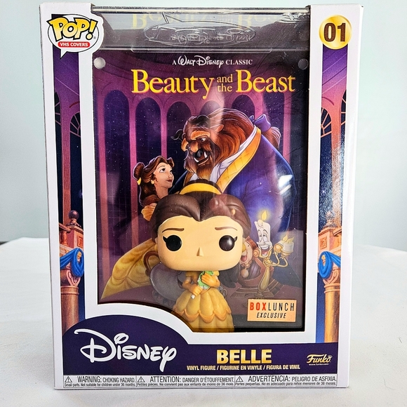 Funko | Other | Funkopop Vhs Covers Original Disneys Beauty The Beast ...
